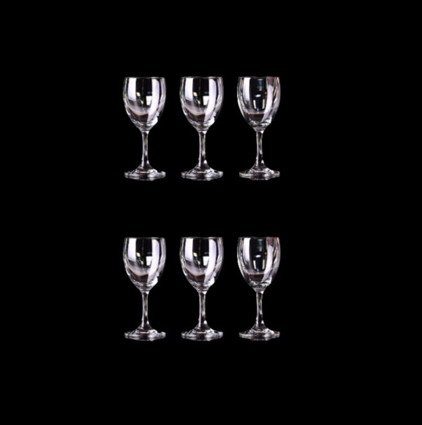 Set 6 Copas Pequeñas, Ideal Para Bajativo, Cortesía. 90ml - CRISTAL PACK®